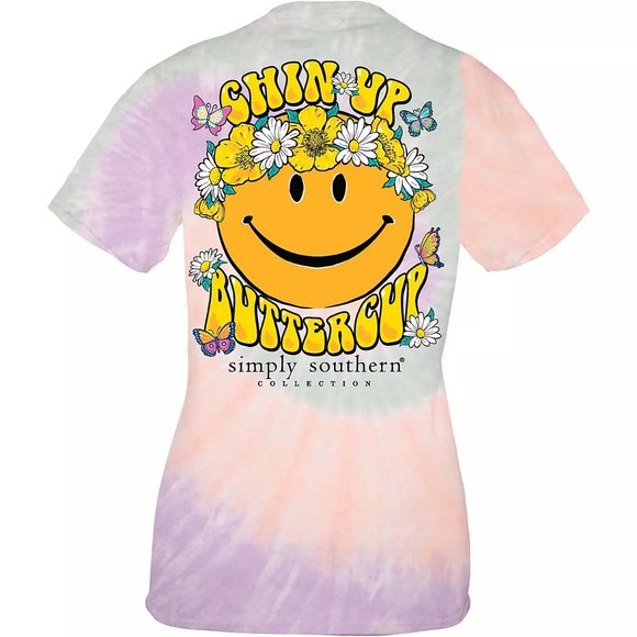 Simply Southern | Tops | New Simply Southern Tshirt Womens Chin Up ...
